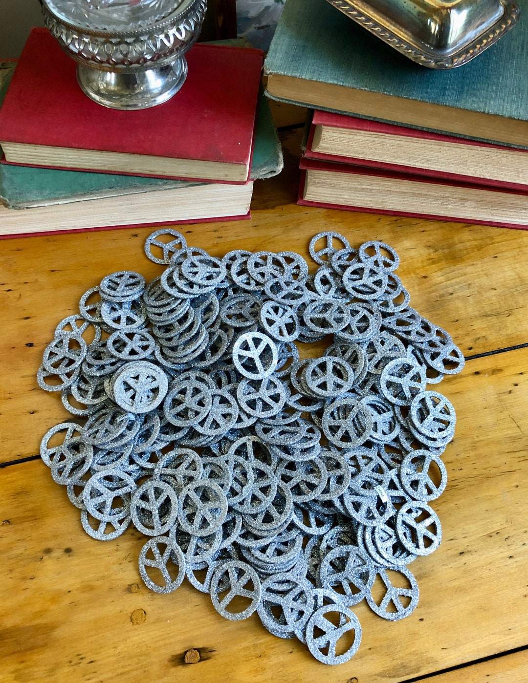 250 Peace Sign Decor Peace Sign Decoration Peace Christmas Decor ...