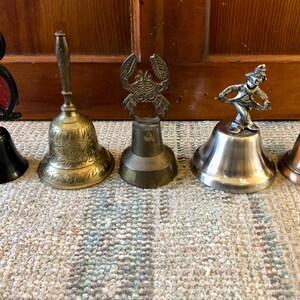 Vintage Bells Antique Bell Hand Bell Vintage Bell Collector Old Bells ...