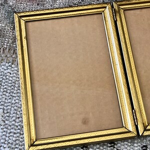 Vintage Frame Double Frame Brass Frame Vintage Frames Brass Picture ...