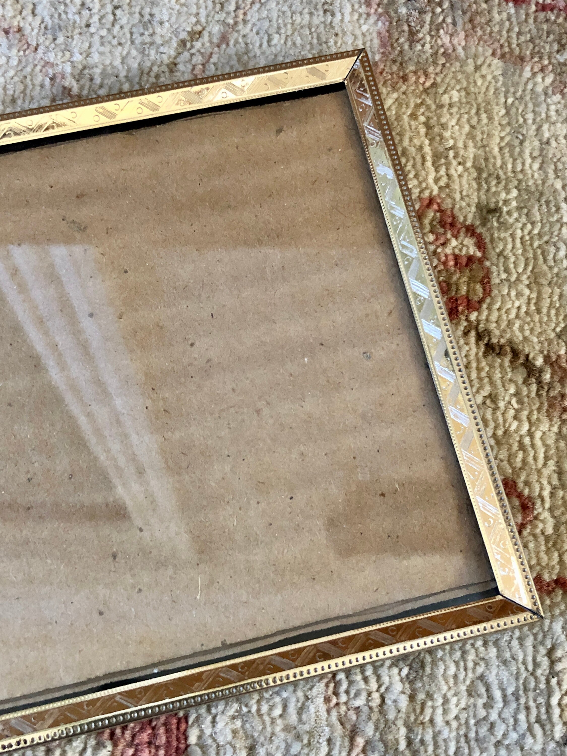 Vintage Frame Brass Frame Brass Picture Frame Antique Frame | Etsy