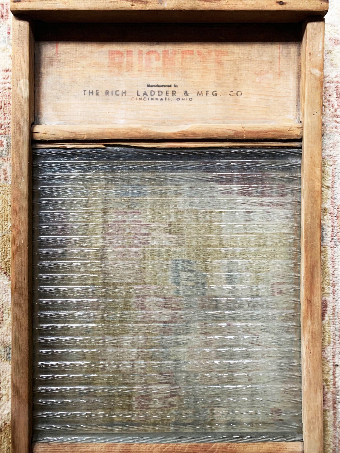 Buckeye Washboard Antique Washboards Vintage Washboard for Laundry Room ...