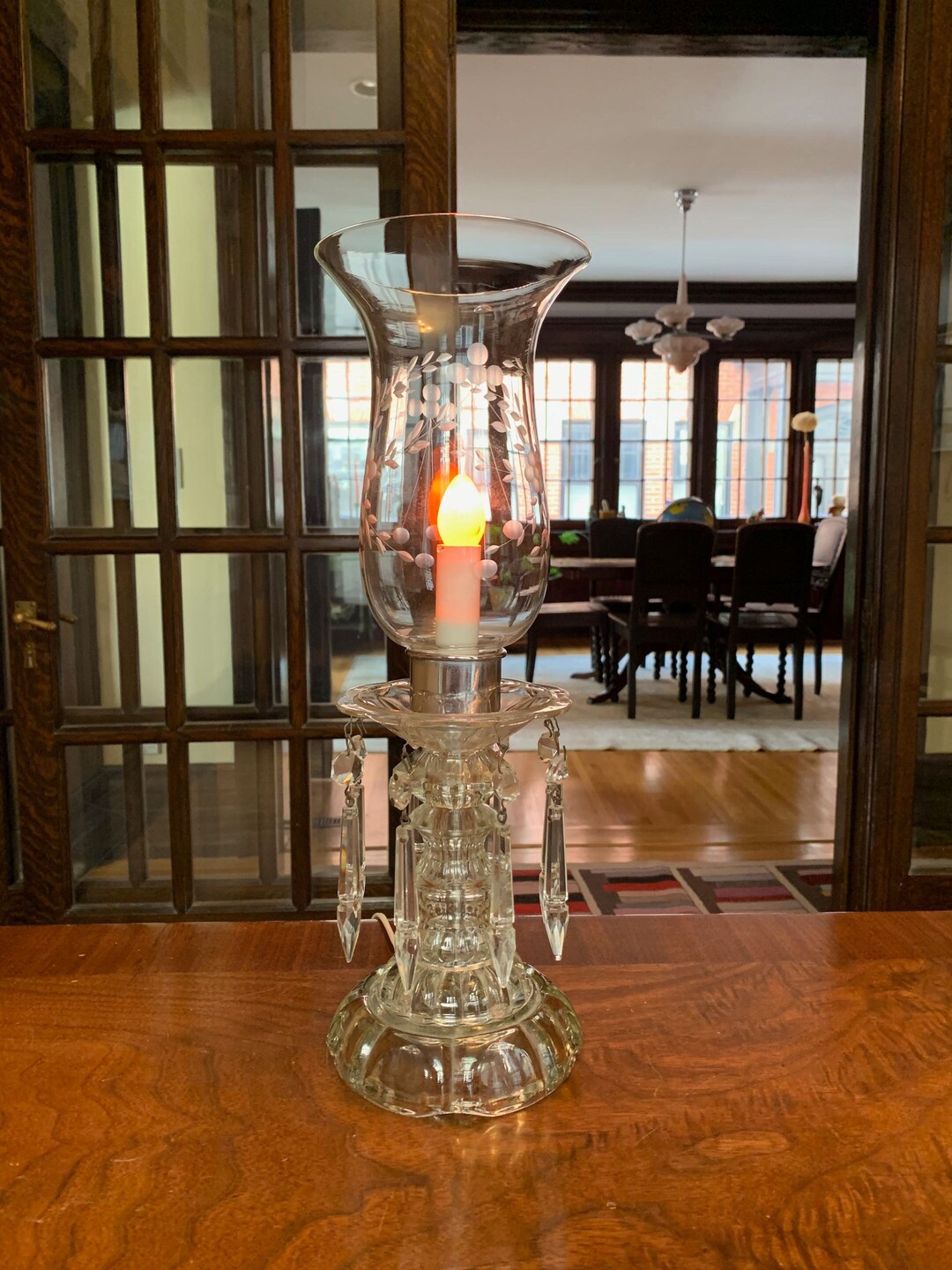 Vintage Lamp Antique Lamp Table Lamp Desk Lamp Small Lamp Vintage Light ...