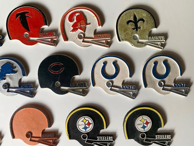 NFL Football Magnet Vintage Magnets NFL Gifts Football Gifts Football ...