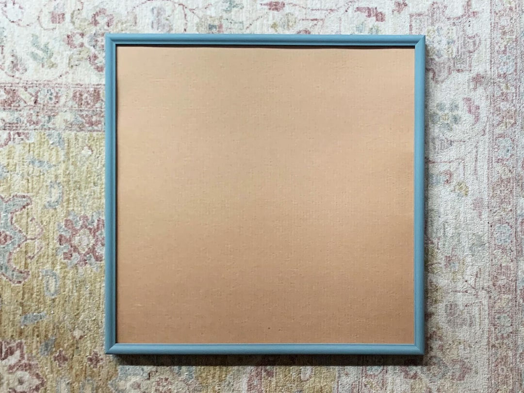 Blue Frame Art Frame Vintage Frame for Wall Frame Wood Frame for Art ...