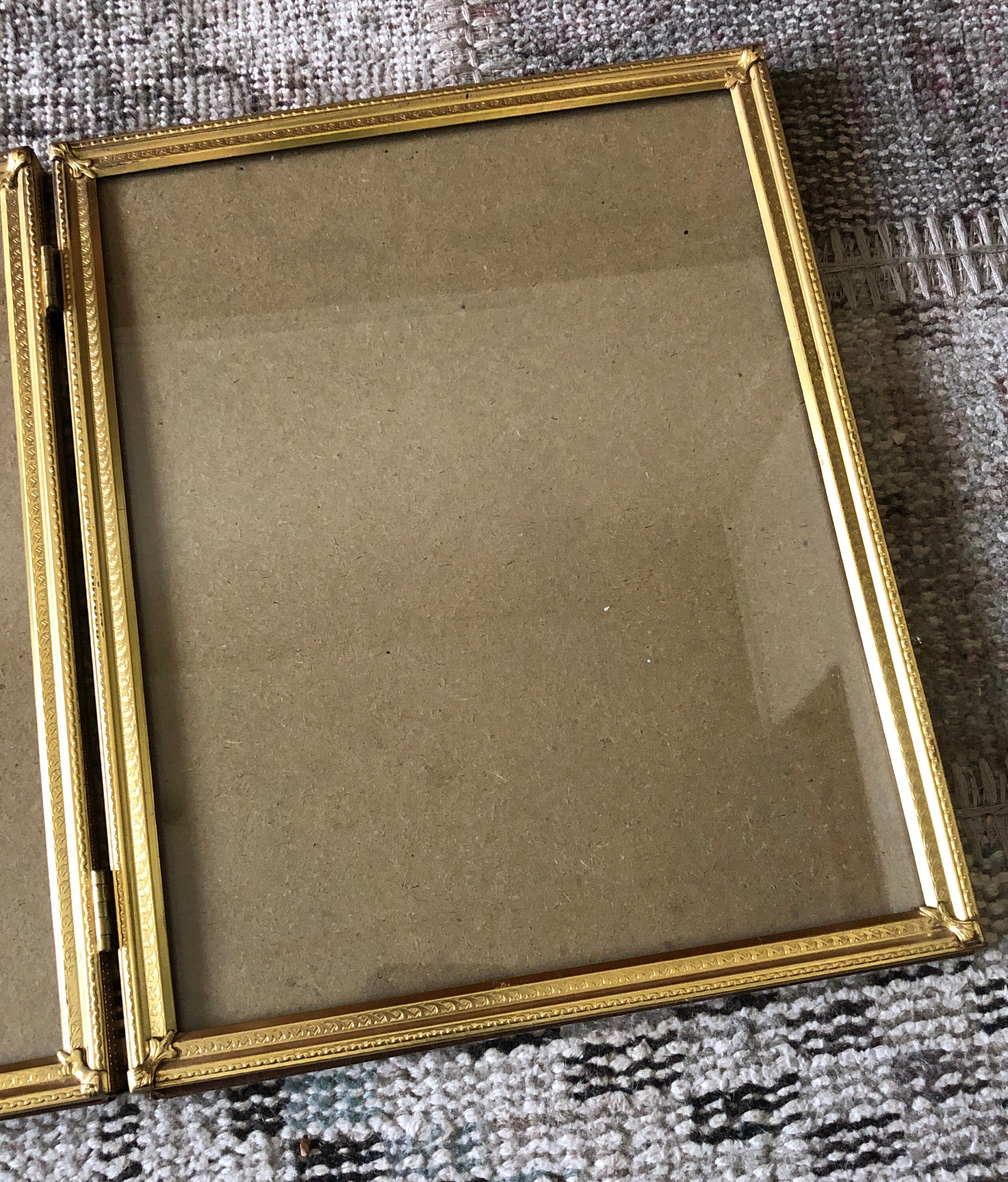 Vintage Frame Brass Frame Gold Picture Frames Brass Frame - Etsy