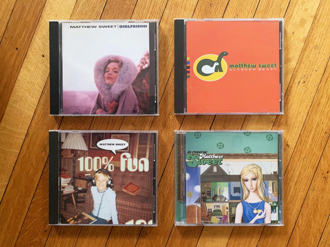 4 Matthew Sweet Cd's Vintage Music Rock CD Matthew Sweet Compact Discs ...
