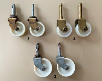 Antique Caster Wheels | Etsy