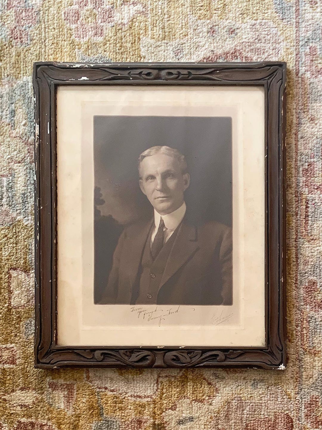 Henry Ford Signed Photo Henry Ford Memorabilia Framed Henry Ford Photos ...