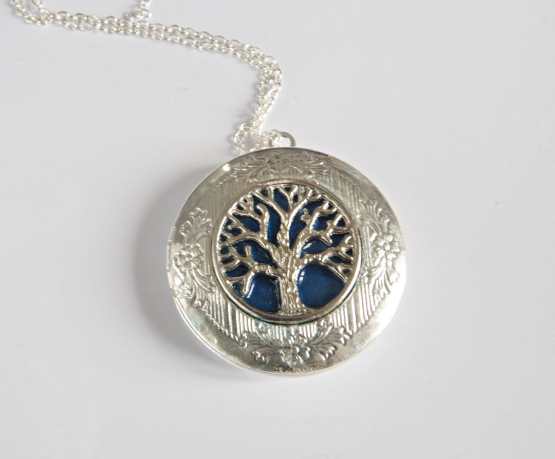 Locket Necklace Tree of Life Family Tree Jewelry Christmas Gift for Mom ...