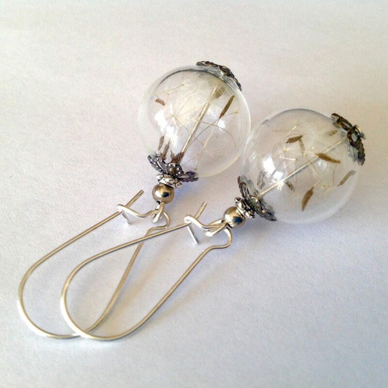 Dandelion Earring - Etsy Dandelion Earring - Etsy