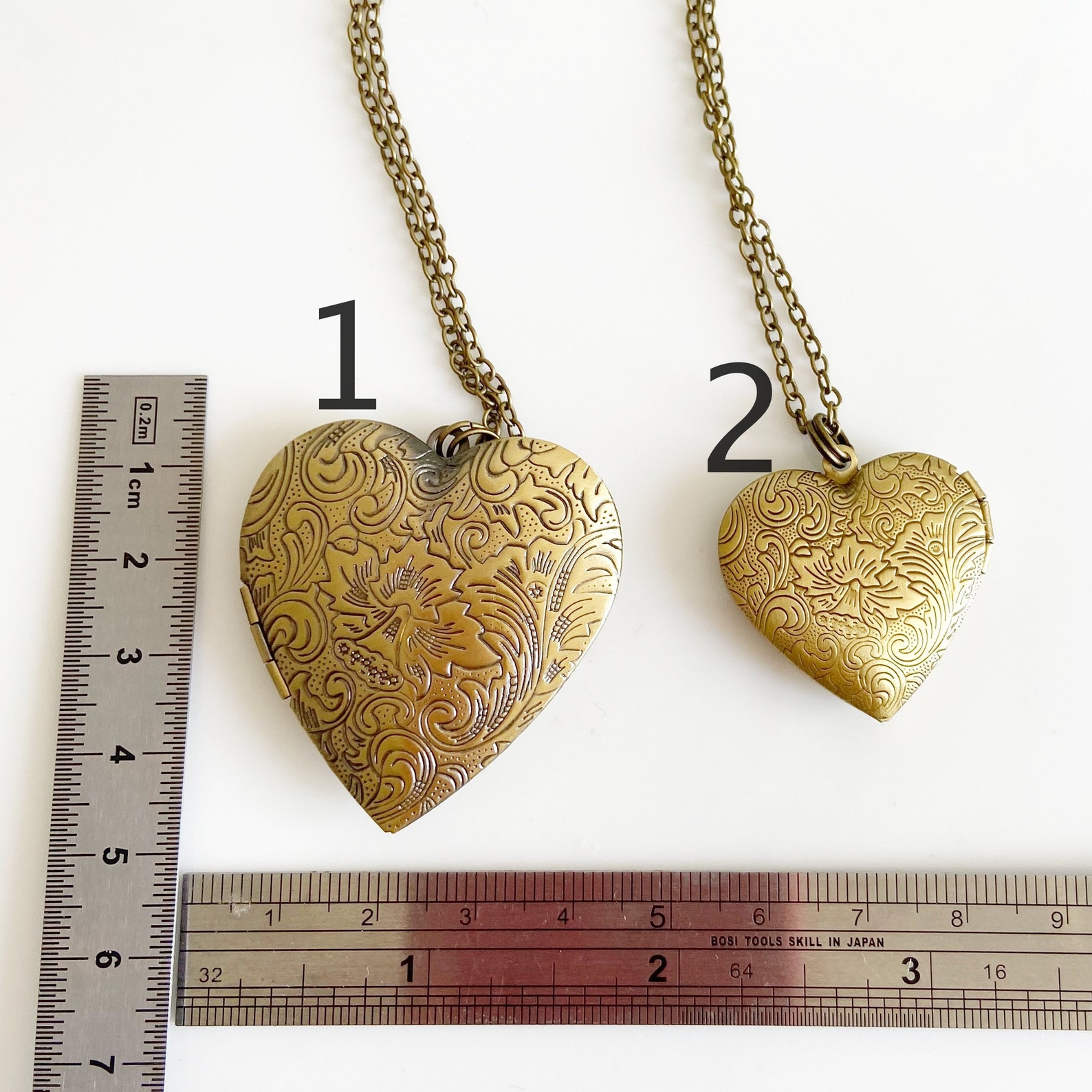 Large photo locket Custom photo Personalized Picture Locket | Etsy