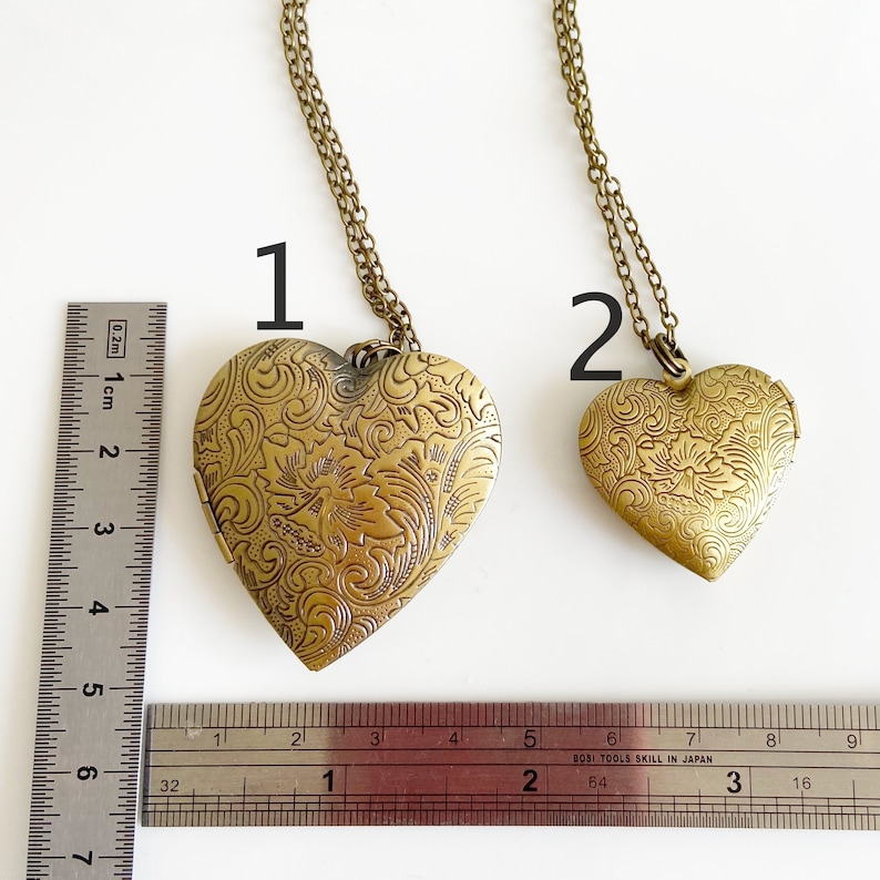 Large photo locket Custom photo Personalized Picture Locket | Etsy