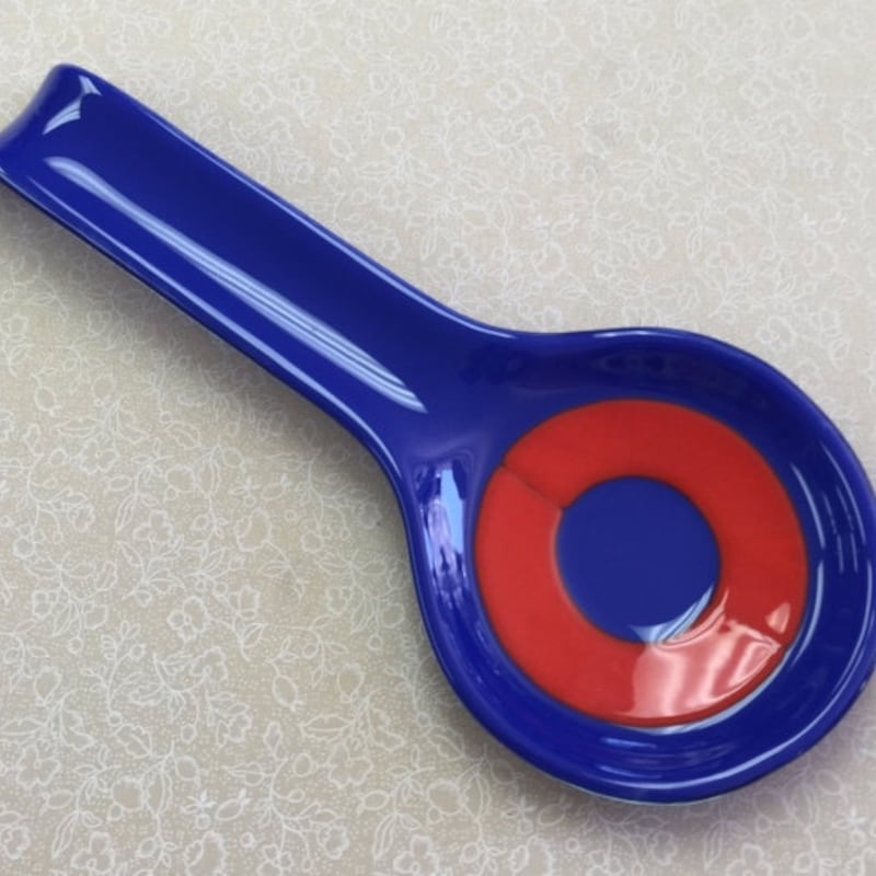 Glass Spoon Rest - Etsy