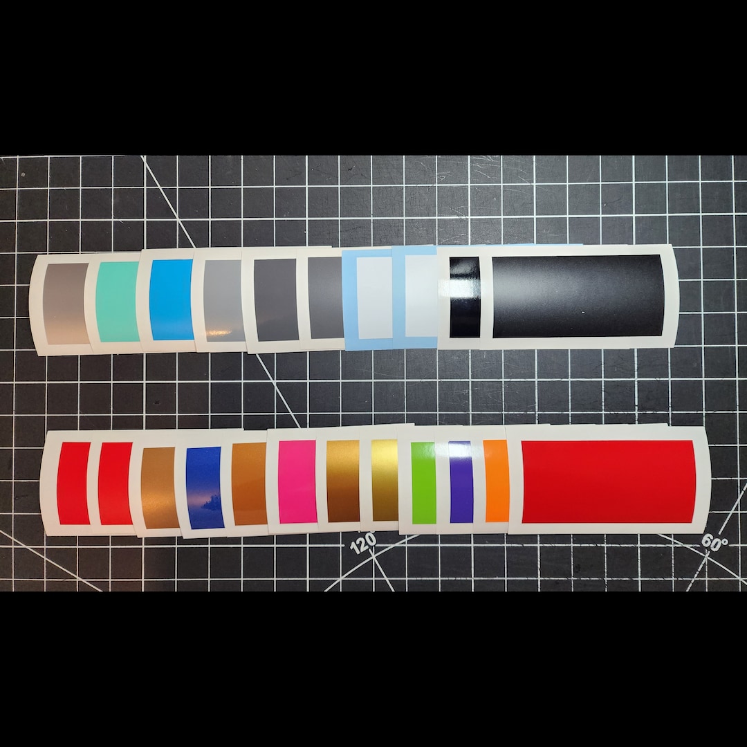 Individual 2x4 Vinyl Samples - Etsy