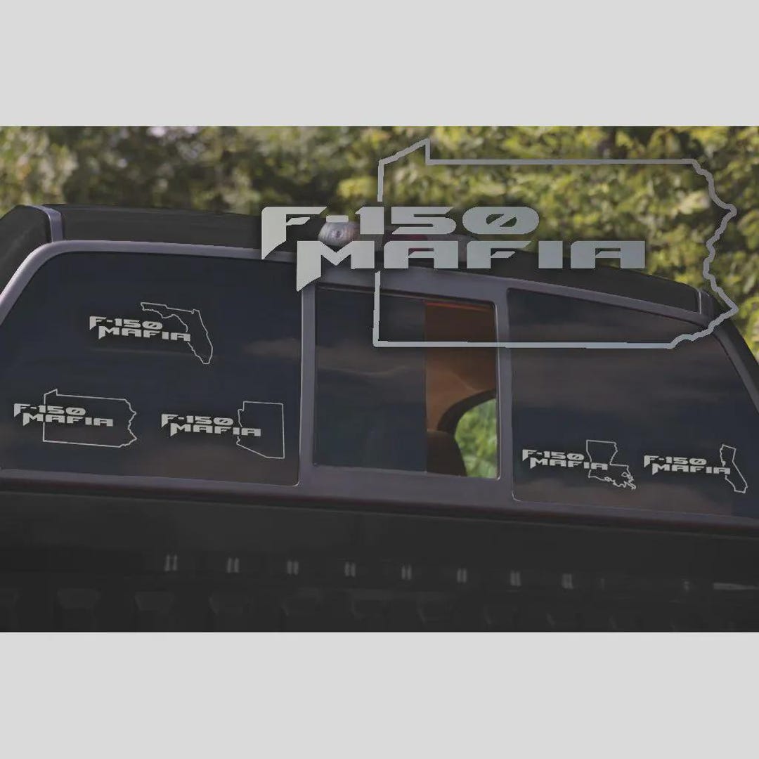 F150 Mafia States Decal - Etsy