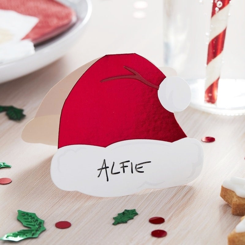 Christmas Place Cards Christmas Table Decorations Christmas - Etsy UK