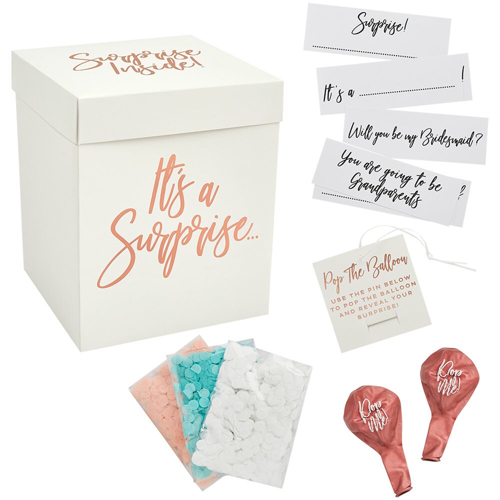 Surprise in a Box Surprise Box Mystery Box Birthday Gift - Etsy UK