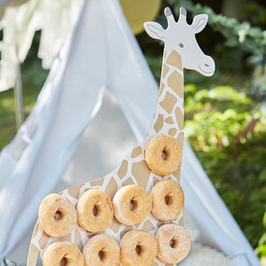 Giraffe Donut Wall Stand Holder Doughnut Wall Donut Stand - Etsy