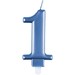 Metallic Blue Number Candles, Birthday Candles, Birthday Party Candles ...