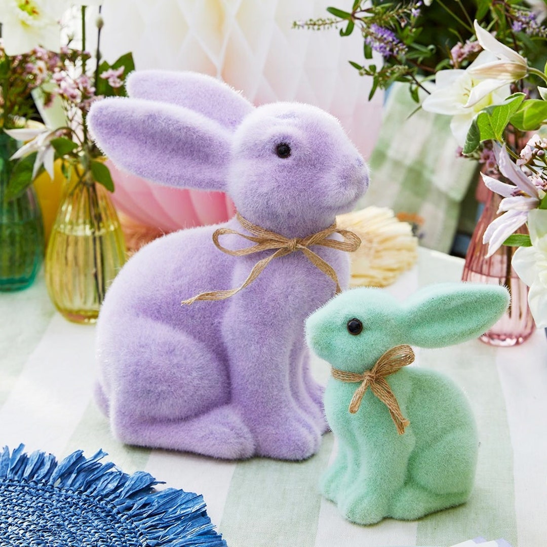 Easter Bunny Decor Gift, Easter Bunny Figurine, Easter Table ...