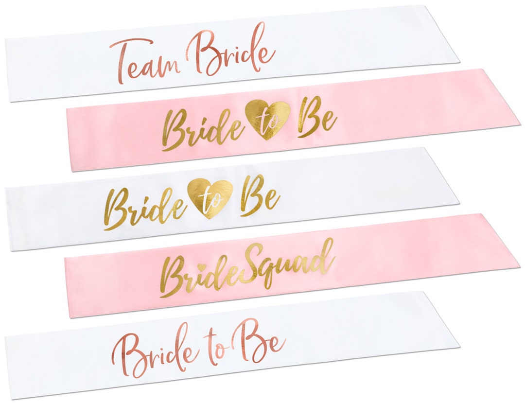 Bride to Be Sash Team Bride Sash Bride Squad Sash - Etsy