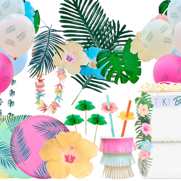Tropical Party Decorations - Etsy
