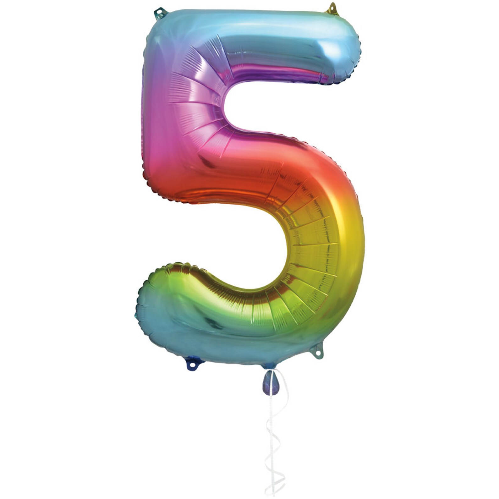 34 Giant Rainbow Number Balloons Birthday Balloons - Etsy UK