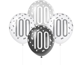 100th Birthday Balloons | Etsy