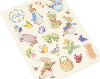 Peter Rabbit Birthday Stickers - Etsy