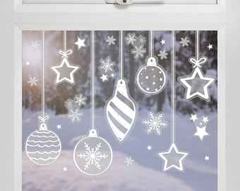 Holiday Window Decals - Etsy