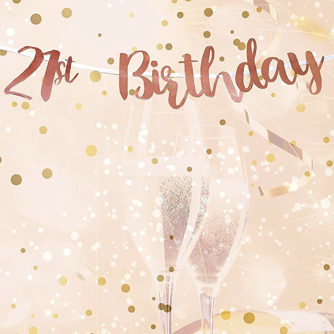 Rose Gold 21st Birthday Decorations 21st Birthday Party - Etsy UK Rose Gold 21st Birthday Decorations 21st Birthday Party - Etsy UK