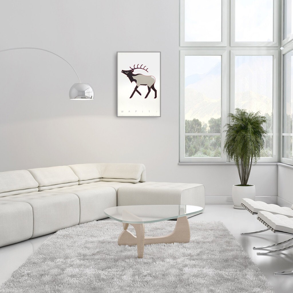 Elk Limited-edition Serigraph - Etsy
