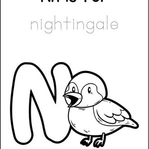 Animals Alphabet Coloring Book | Rare & Unique Creatures | Learning ...