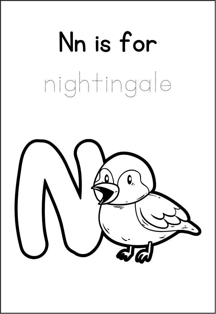 Animals Alphabet Coloring Book Rare & Unique Animal Coloring Pages ...