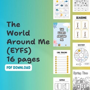 The World Around Me Activity Pack - Nature Learning Pack - Seasonal ...