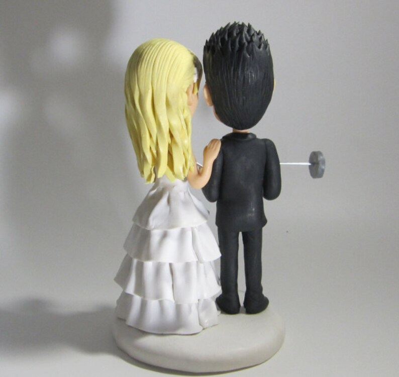 Unique Wedding Cake Topper Funny Cartoon Figure Custom - Etsy
