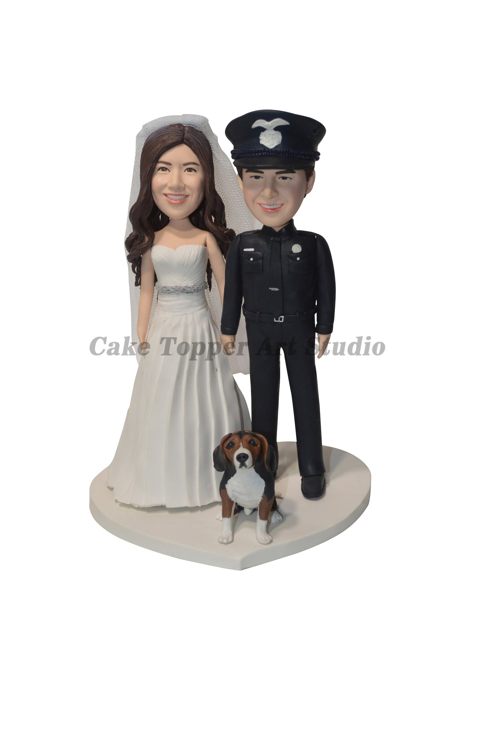 Wedding Cake Topper Personalized Cake Topper Bobblehead Cake | Etsy