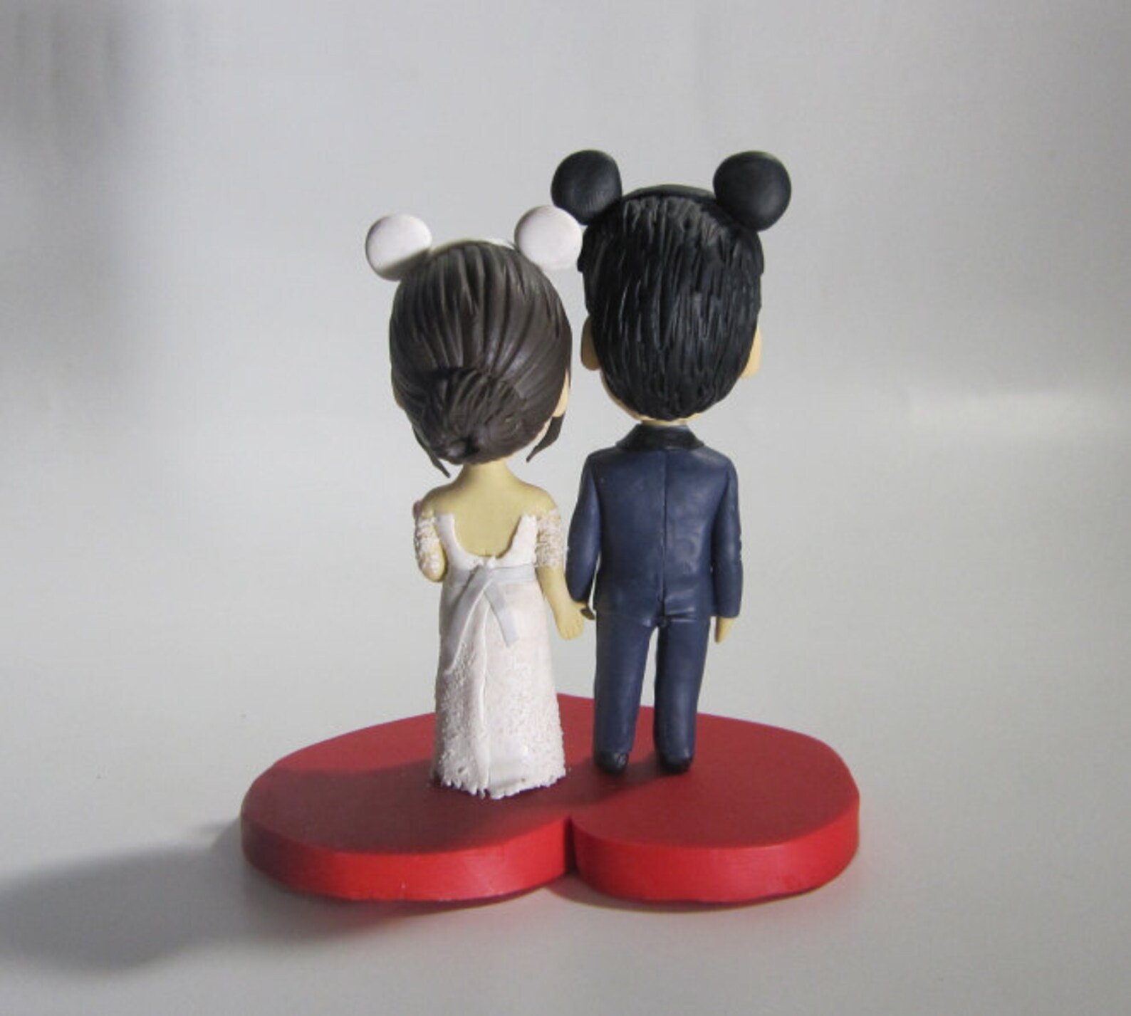 Unique Wedding Cake Topper Personalized Customm Polymer Clay | Etsy