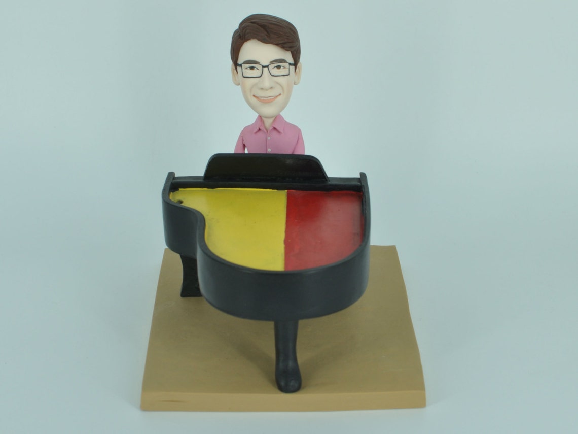 Piano Cake Topper Rustic Wedding Decor Unique Wedding Cake - Etsy