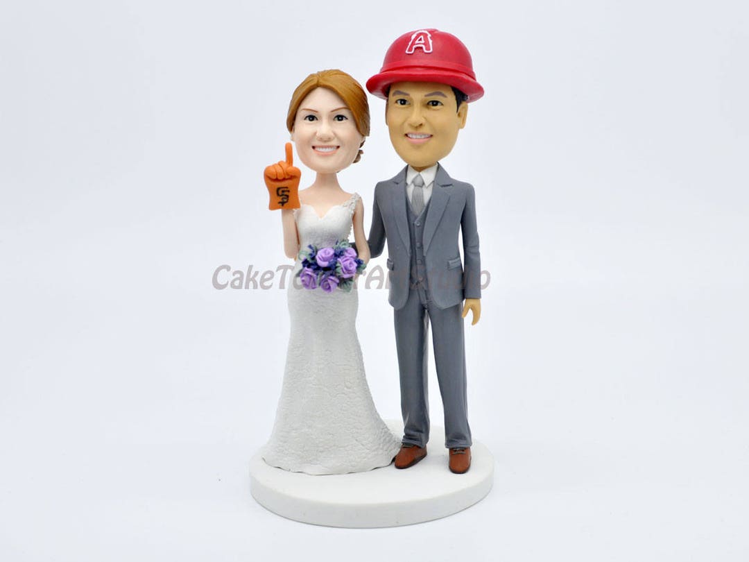 Wedding Cake Topper, Personalized Custom San Francisco Giants Fans and ...