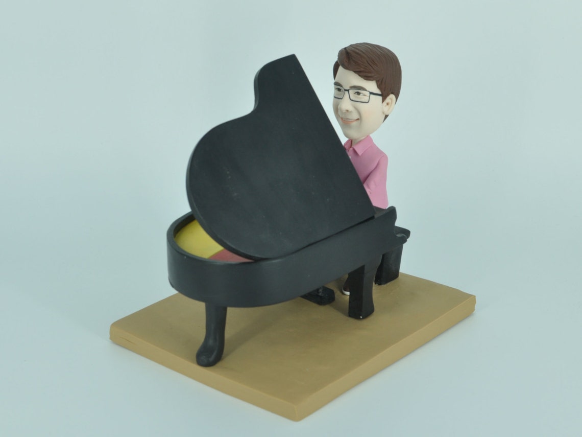 Piano Cake Topper Rustic Wedding Decor Unique Wedding Cake - Etsy