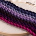 Hand Dyed Embroidery Threads - Ultimate Purple Collection (10 Colour ...