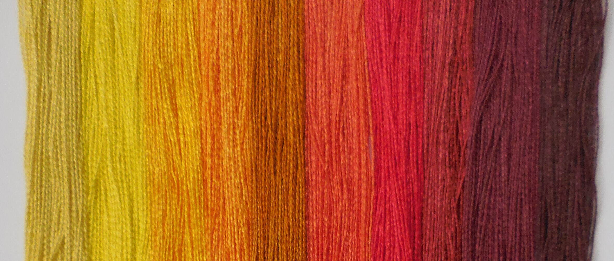 Hand Dyed Silk Embroidery Thread Classic Reds/yellows Pack - Etsy