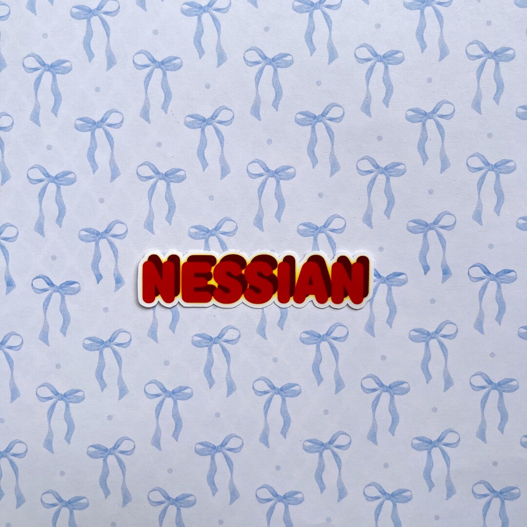Cassian and Nesta Couple Name Sticker | Nessian Sticker | Book Sticker ...
