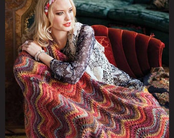 Noro Blanket Pattern - Etsy