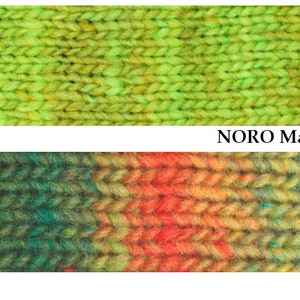 NORO Emily Poncho Knit Kit Includes 1 (2,2) X 150g Ball of NORO ...