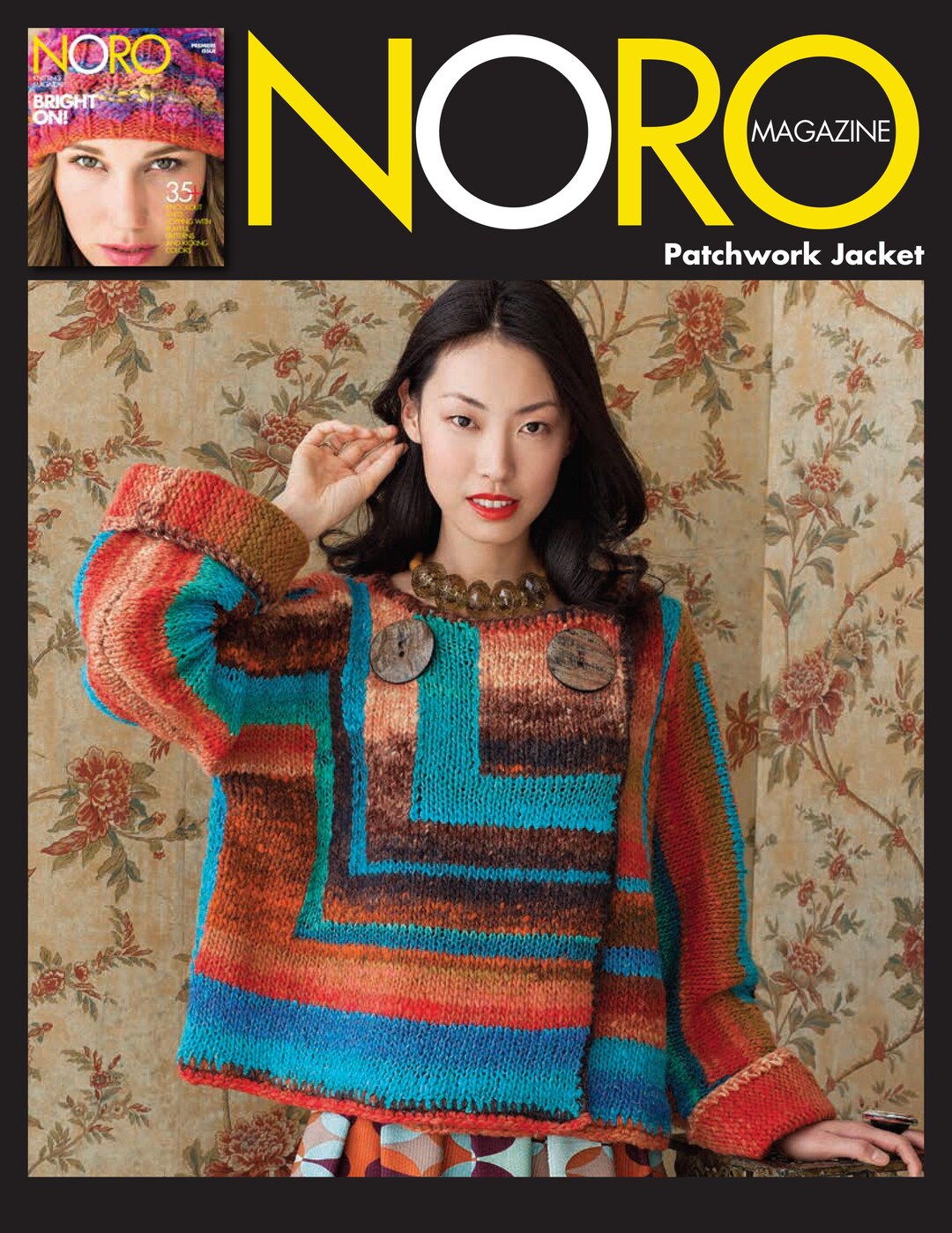 NORO Patchwork Jacket Instant Download PDF Pattern - Etsy