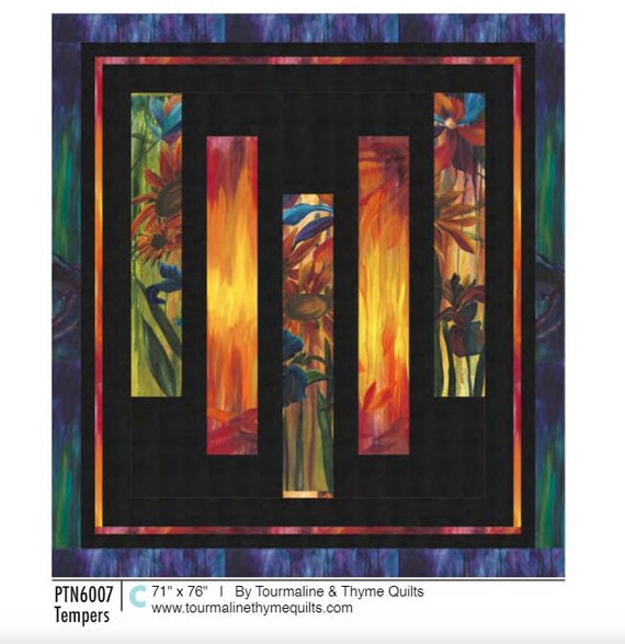 Quilting Interlock Quilt Pattern 66 x 102 Featuring Daydreamin' Hand ...