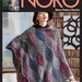 Knit Kit for Wave Pattern Poncho Featuring Noro Kiri Yarn Includes 6 X ...