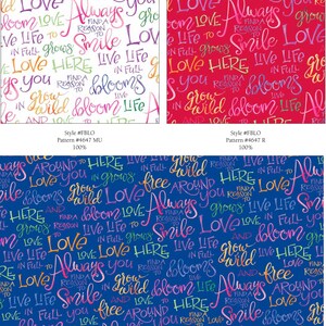 Full Bloom Bundle of 2 1/2 Strips and Panel 40 Sku's Cotton Quilting ...